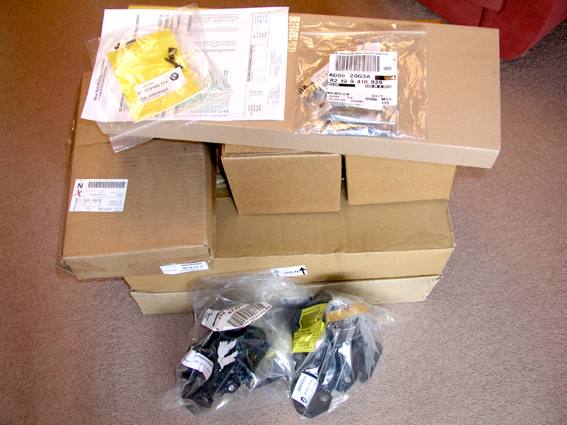 Parts you will need to fit Roll Hoops - zroadster.net